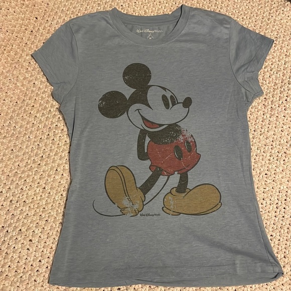 Disney | Tops | Walt Disney World Official Mickey Mouse Tshirt | Poshmark